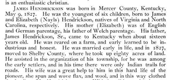 Where “My” Hendricksons Come From – Kinfolk Journal